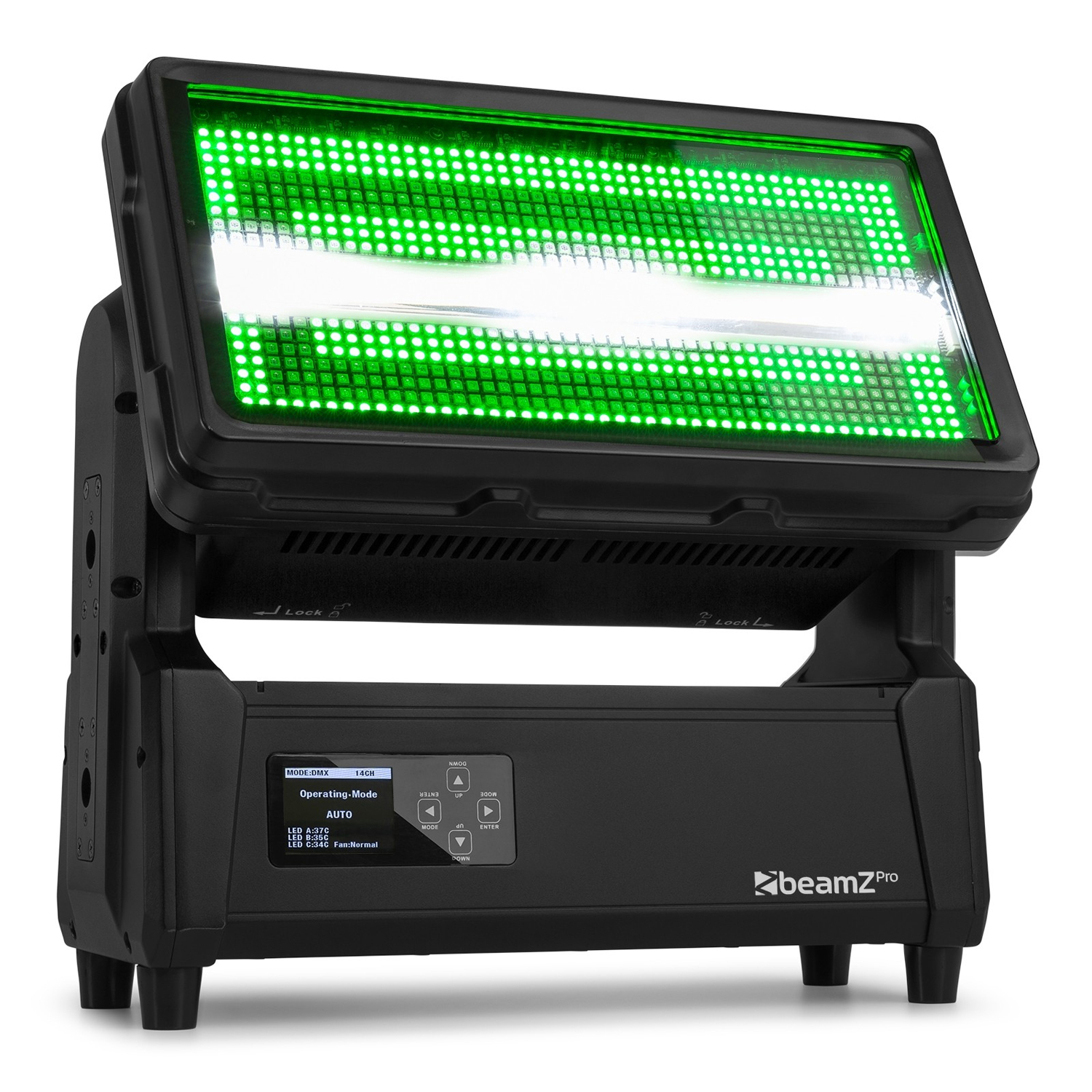BeamZ NUKE2 Motorized LED Strobe & Beam Waterproof Wash Light | Venue ...